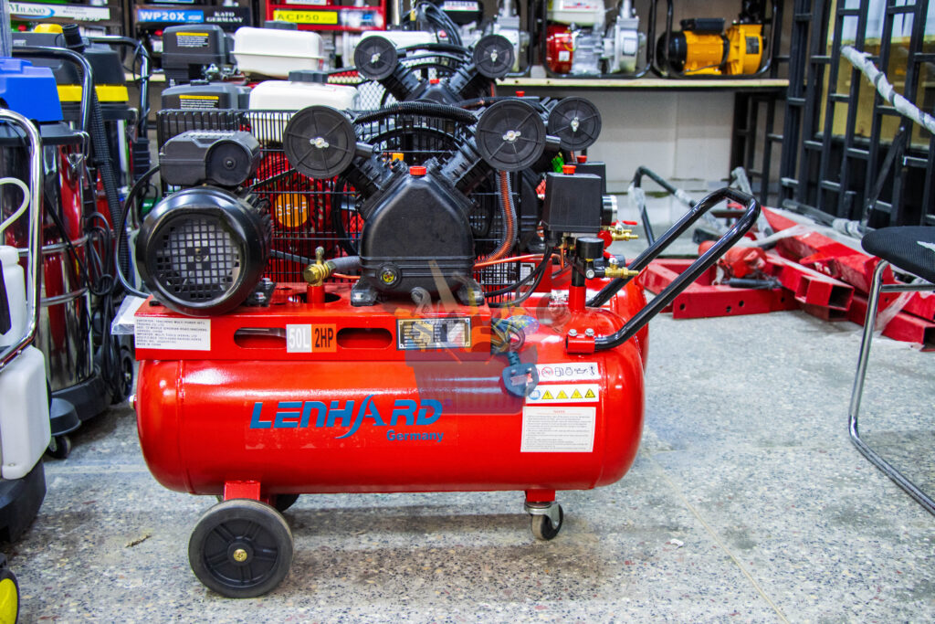 LPAC50L LENHARD PETROL DRIVEN AIR COMPRESSOR 50LTR 2 CYLINDER – Tools ...