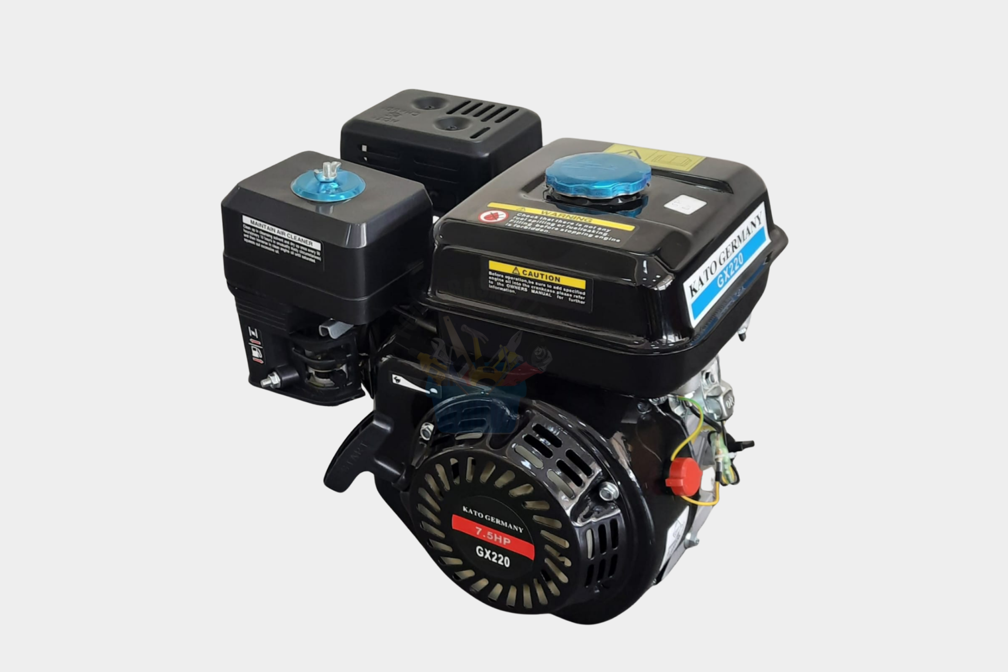KATO GERMANY 7.5HP 4 STROKE PETROL ENGINE – Tools Basket Limited
