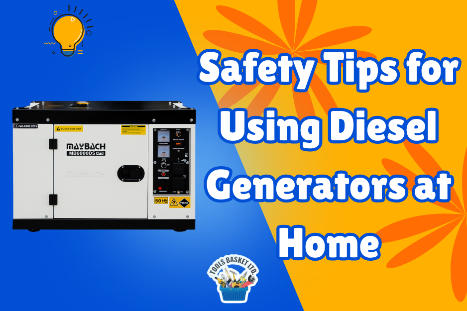 Safety Tips for Using Diesel Generators at Home – Tools Basket Limited
